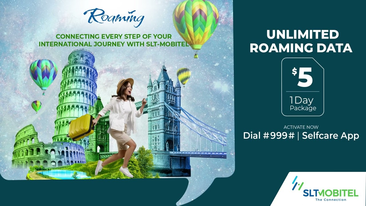 SLT Mobitel | Mobile | Roaming | Outbound | Prepaid Plans